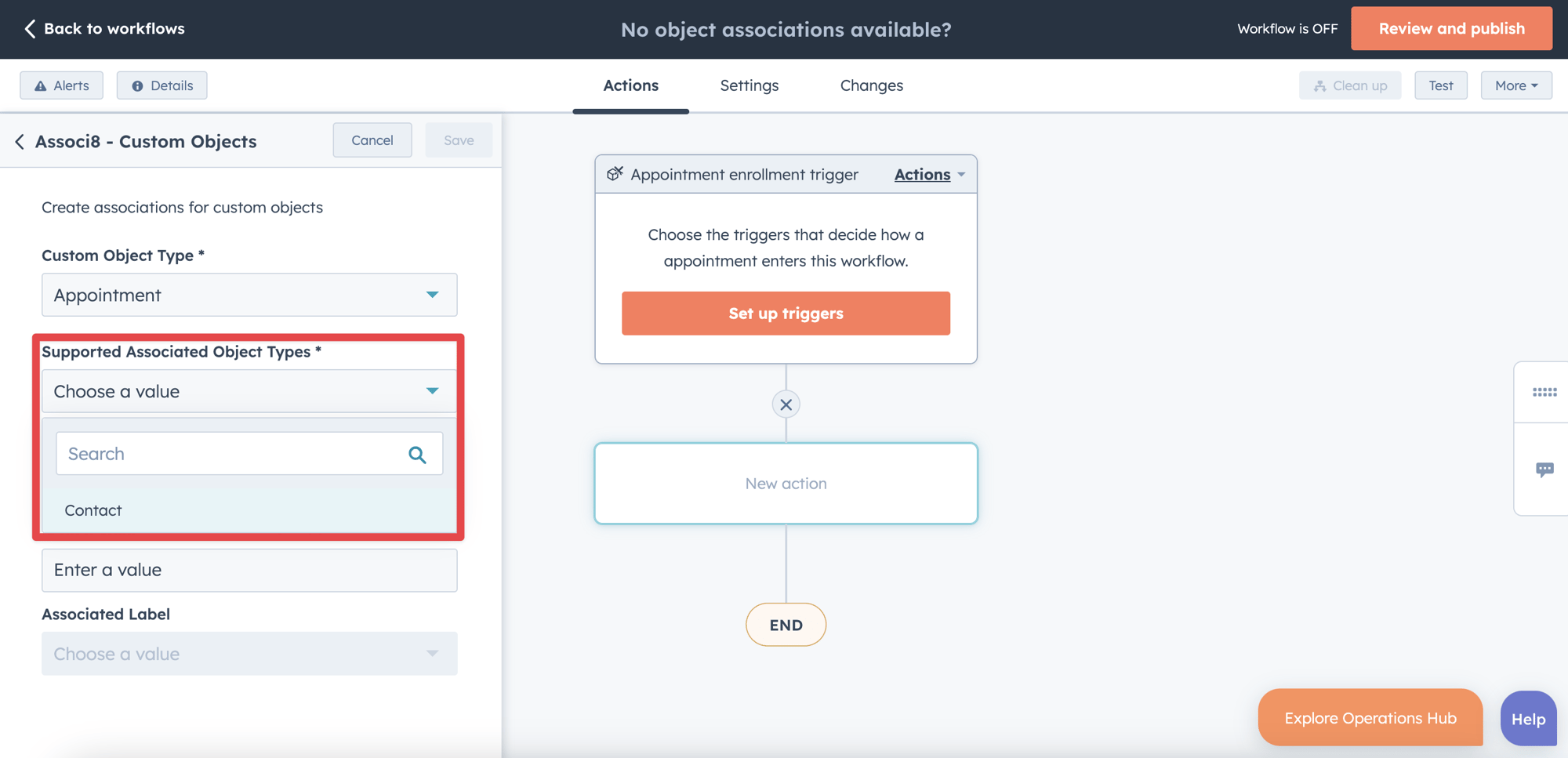 How To Enable Associated Object Types In HubSpot For Associ8